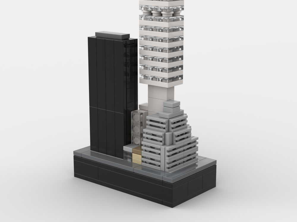 Lego Moc Tower 5th Nyc By Taters Rebrickable Build With Lego