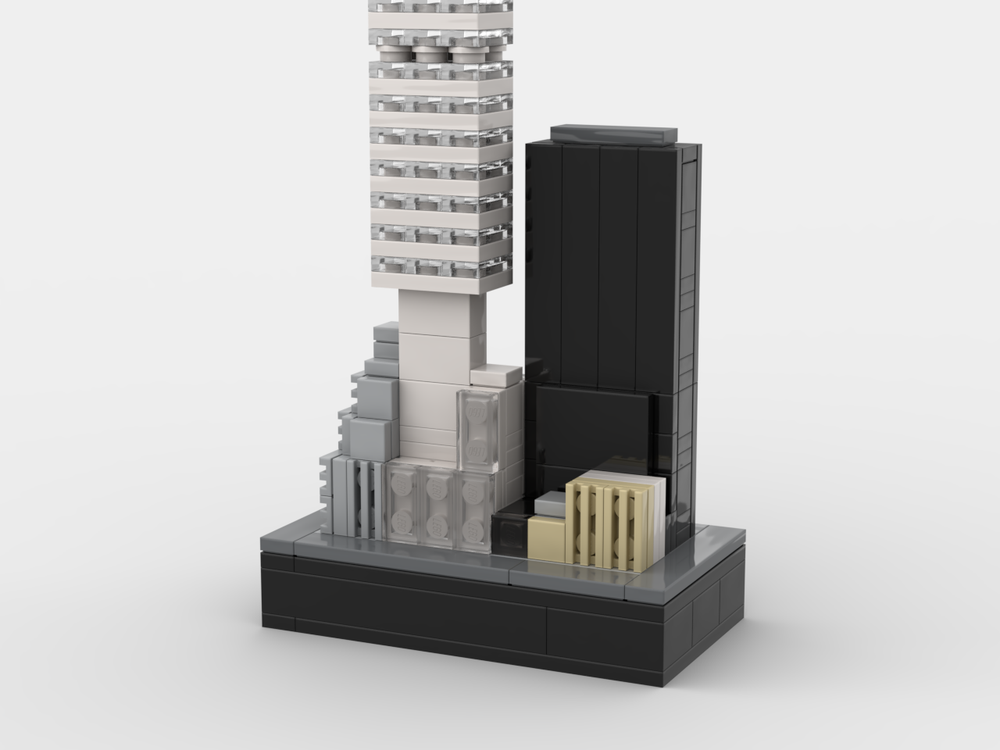 Lego Moc Tower 5th Nyc By Taters Rebrickable Build With Lego