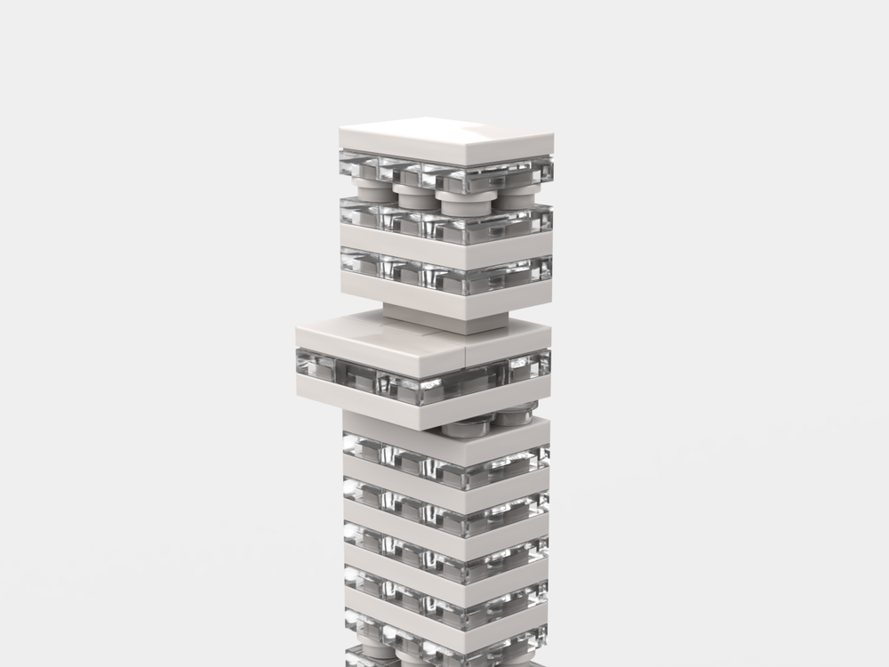 Lego Moc Tower 5th Nyc By Taters Rebrickable Build With Lego