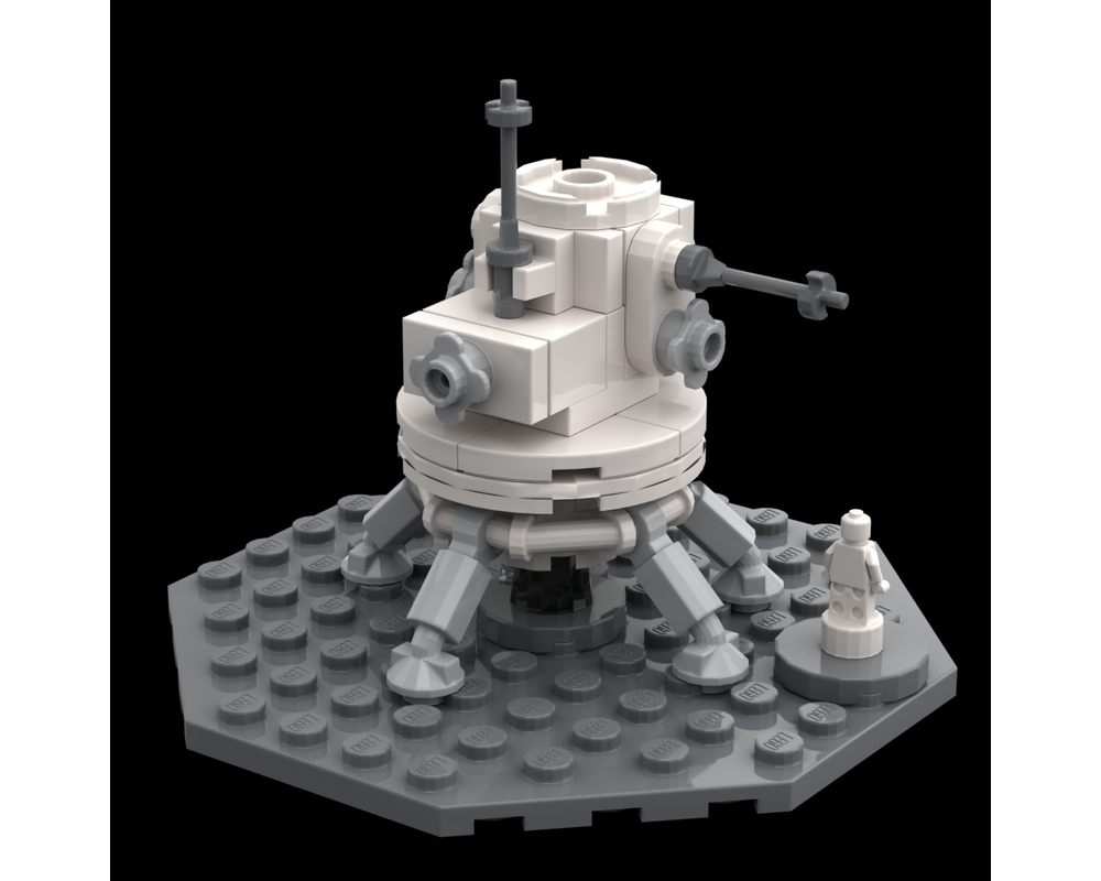 Lego Moc Grumman Lem Concept Nano Version By Zeegiraf Rebrickable
