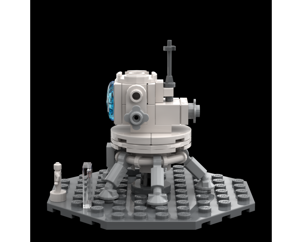 Lego Moc Grumman Lem Concept Nano Version By Zeegiraf Rebrickable