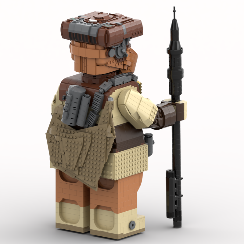 LEGO MOC Boushh Mega Figure (fits official Lego helmet) by Albo.Lego ...