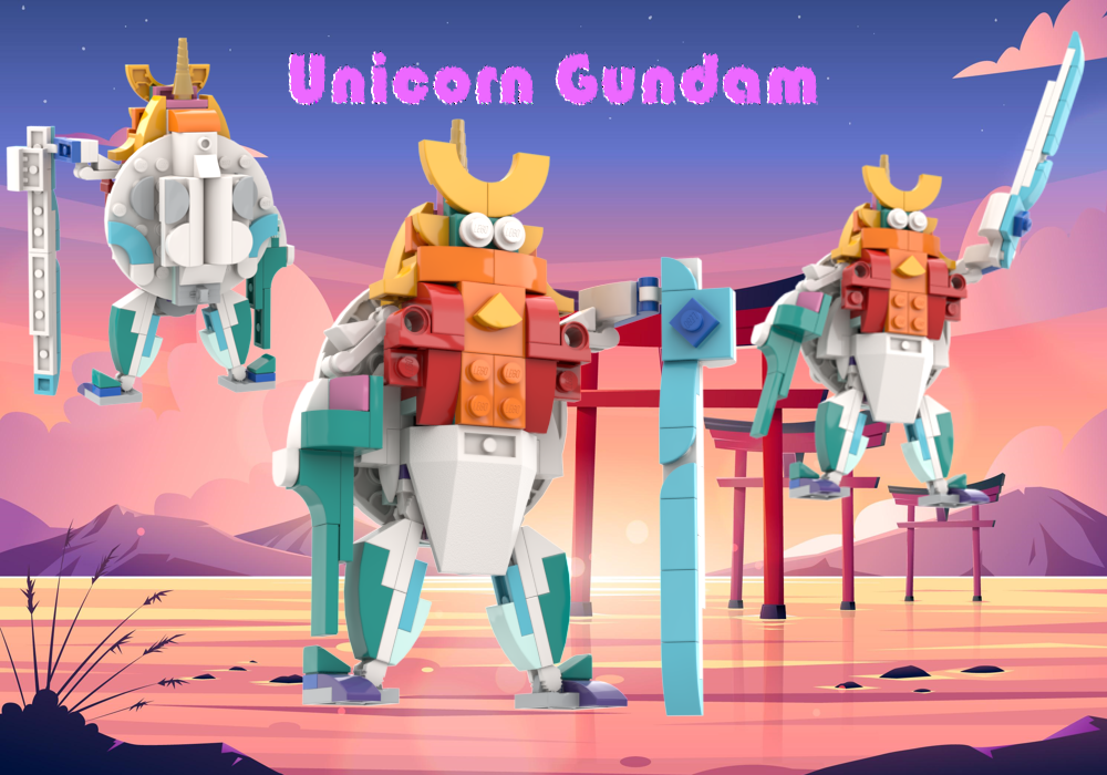 LEGO MOC GUNDAM UNICORN 31140 alternative build by gladubid ...