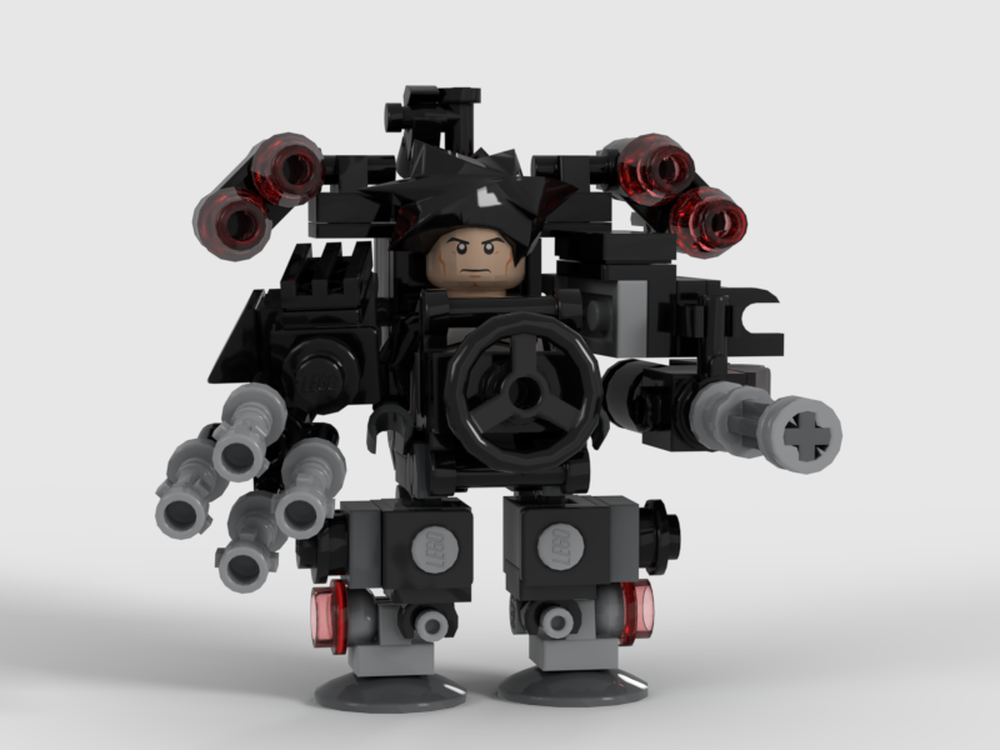 LEGO MOC ZL-45 Powered Terminator Armor by AlicyJinx | Rebrickable ...