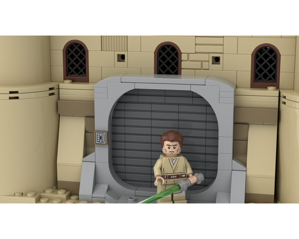 Lego Moc Sw Tatooine Mos Eisley Temple 8 By Legatoflegion