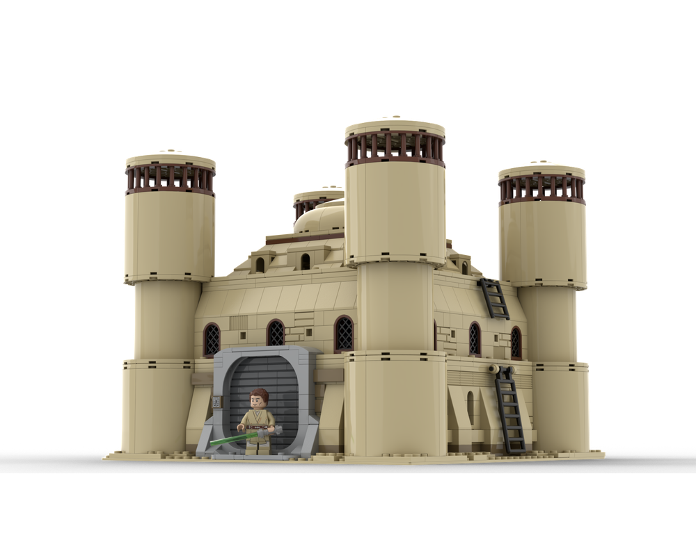 Lego Moc Sw Tatooine Mos Eisley Temple 8 By Legatoflegion