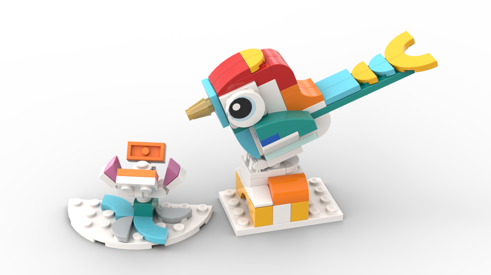 LEGO MOC 31140 Bird by Lenarex | Rebrickable - Build with LEGO