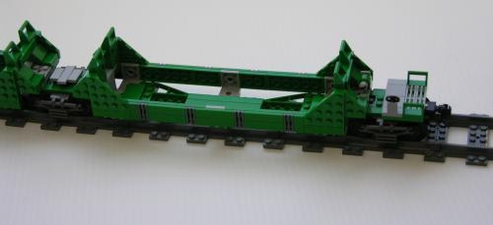 LEGO MOC Articulated Container Car by Dan-147 | Rebrickable - Build ...