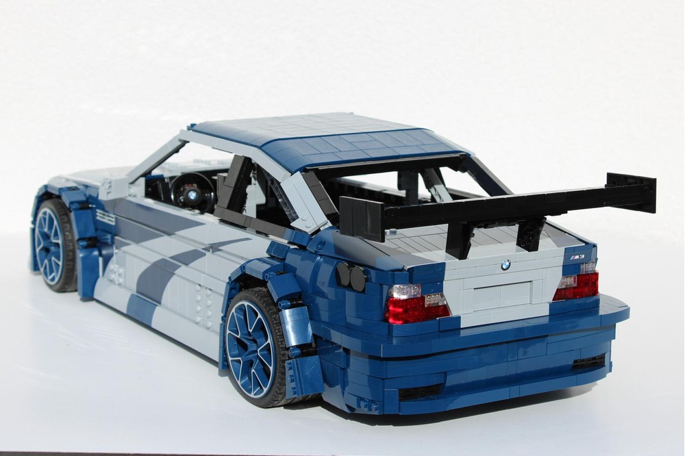 Lego Moc Bmw M3 E46 Gtr Most Wanted Rc By Goldenbrickdesign