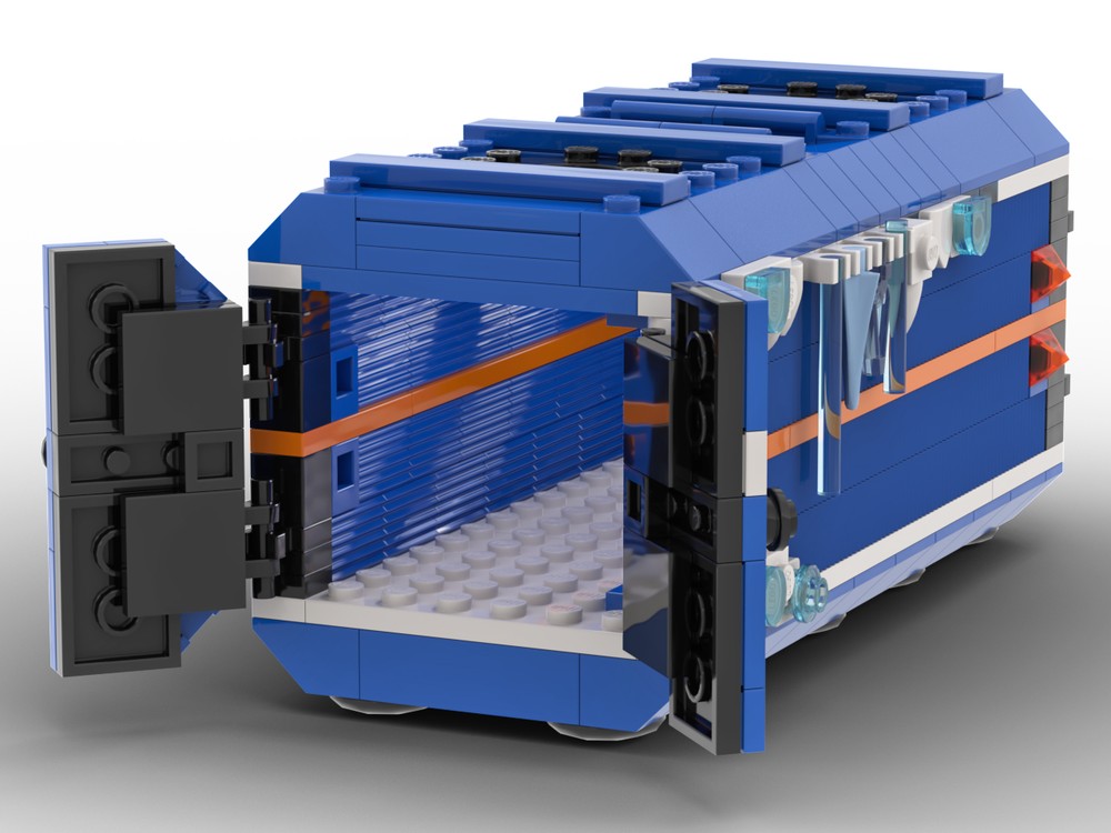 LEGO MOC Space Shipping Container 2.1 - Ice Planet version by Thomus ...