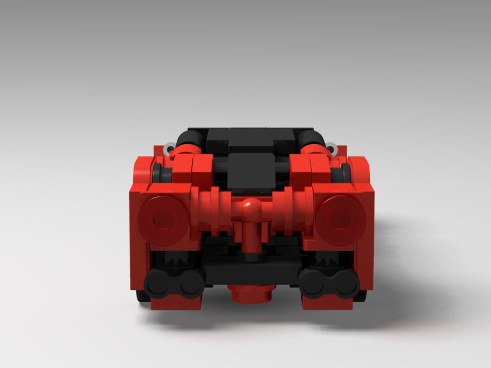 Lego Moc 2014 Ferrari Laferrari V2 By Hatnan Rebrickable Build