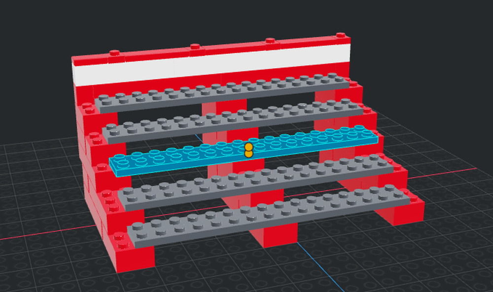 LEGO MOC Grandstand display for speed champions minifig by Lego_fan2 ...