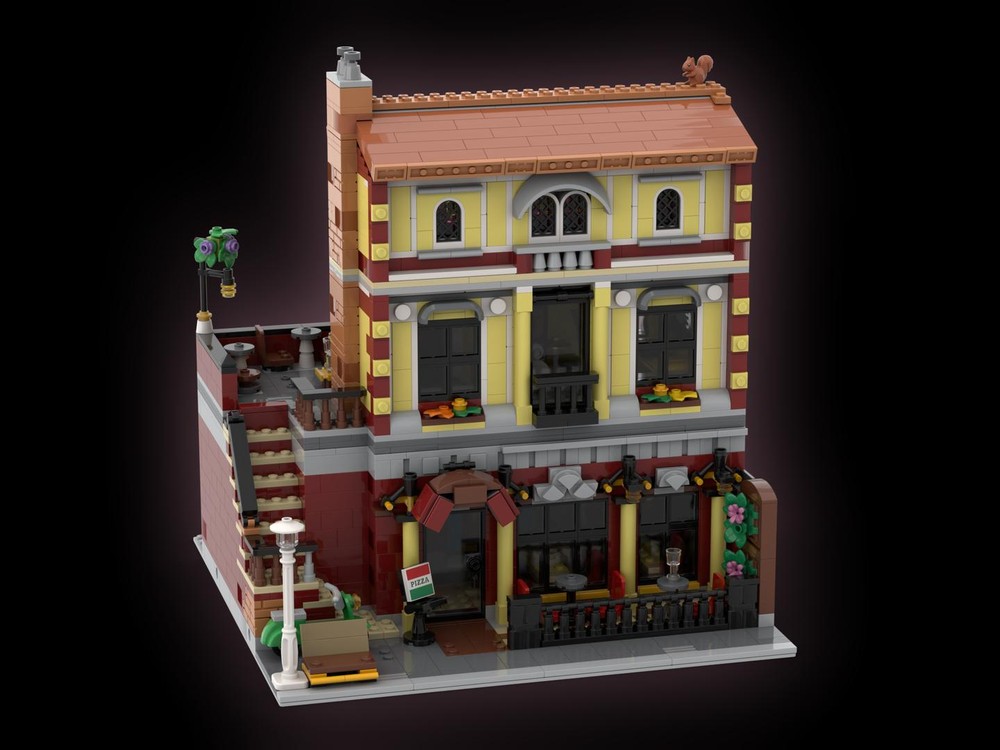 LEGO MOC Pizzeria - 10312 Jazz Club Alternative Build by PL MOCs ...
