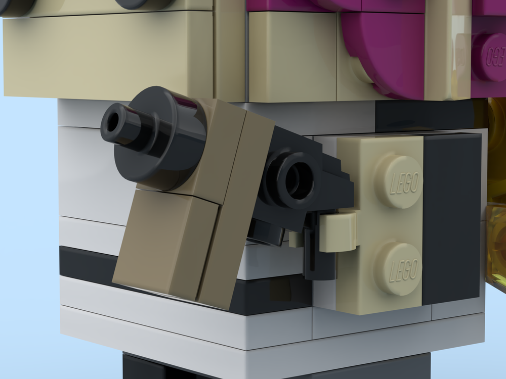 LEGO MOC Exusiai Brickheadz by gabe1cragger | Rebrickable - Build with LEGO