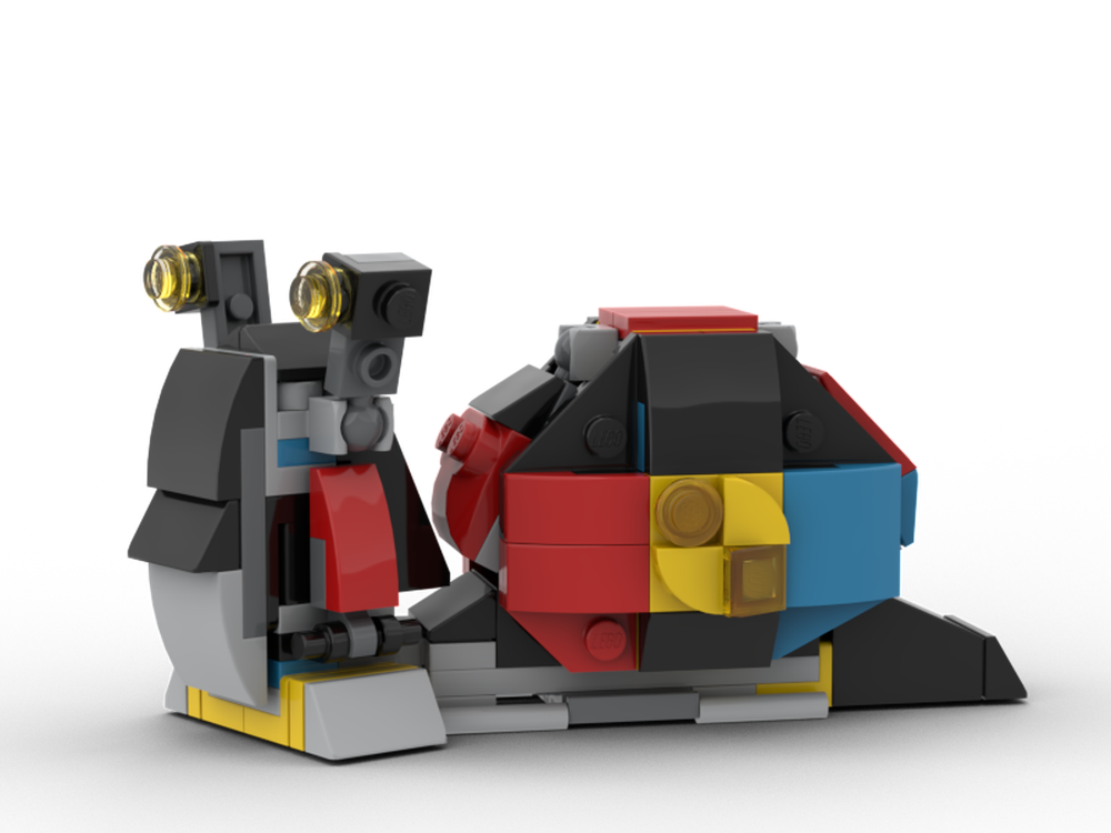 LEGO MOC Snail by zengogobrick | Rebrickable - Build with LEGO