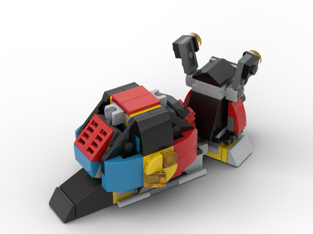 LEGO MOC Snail by zengogobrick | Rebrickable - Build with LEGO