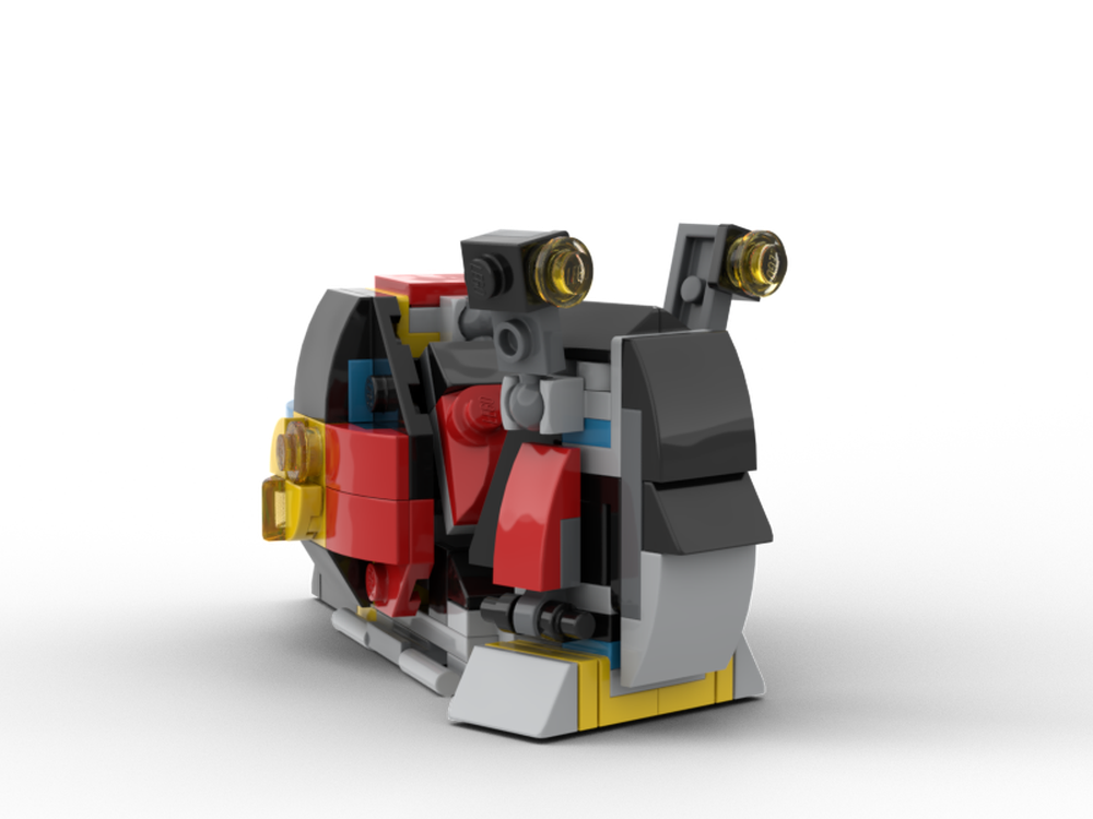 LEGO MOC Snail by zengogobrick | Rebrickable - Build with LEGO