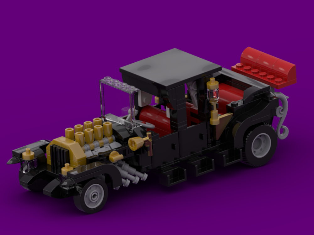 LEGO MOC The Munsters - Munster Koach 8 stud wide by jameshigson0512 ...