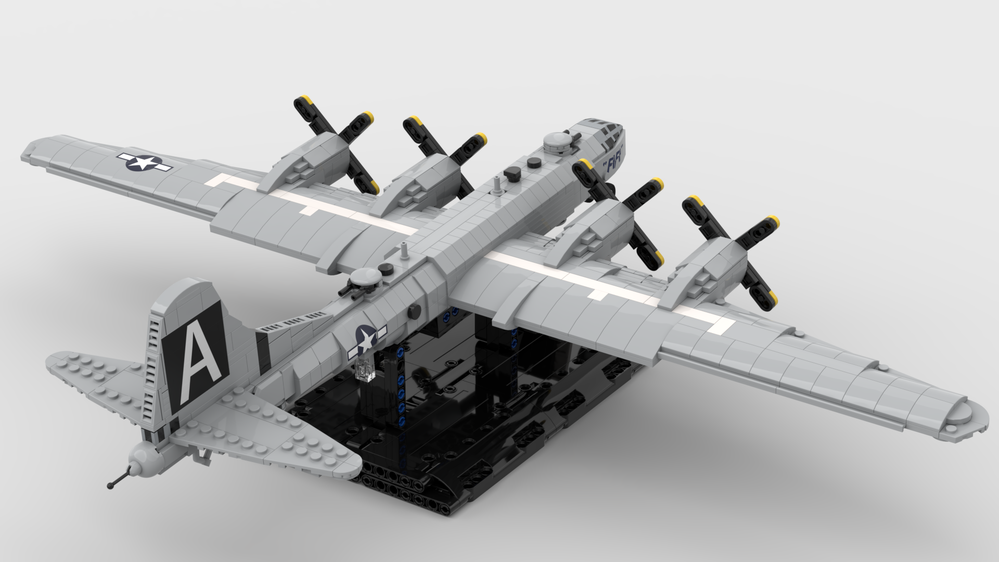 LEGO MOC 1:72 Scale B-29 Superfortress "Fifi" by HandSolo99 ...