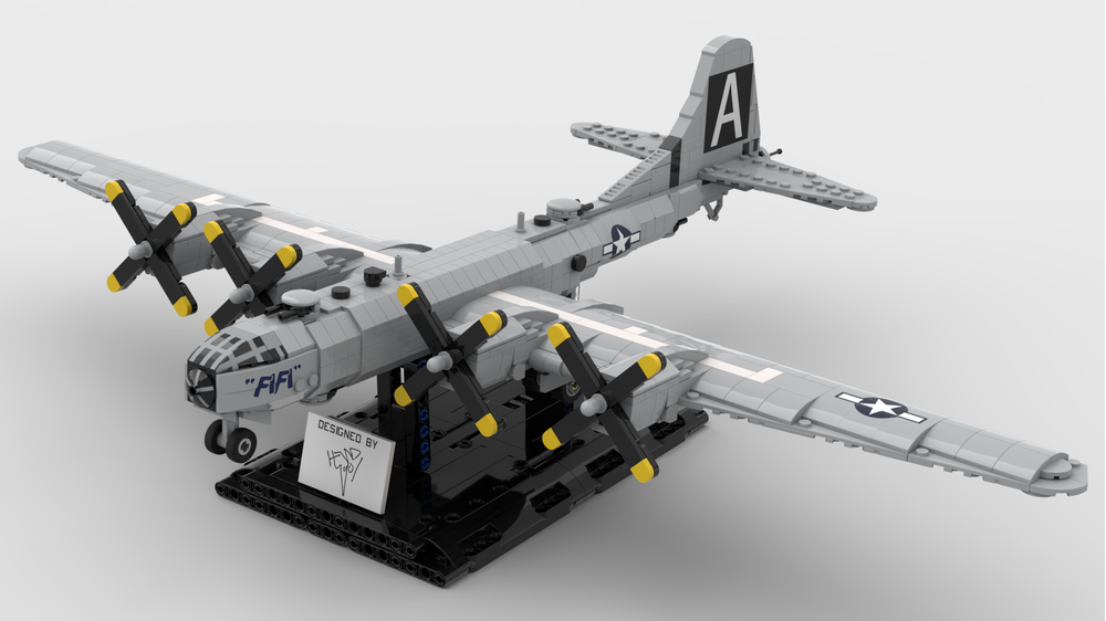 LEGO MOC 1:72 Scale B-29 Superfortress "Fifi" by HandSolo99 ...