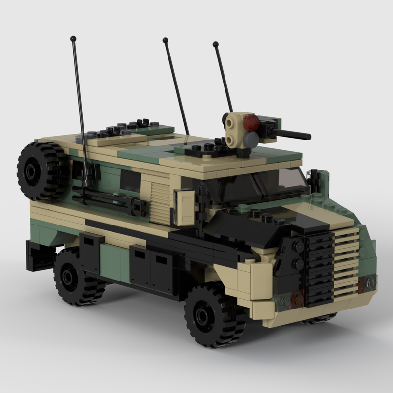 LEGO MOC Bushmaster Troop Carrier by Tom_pat124 | Rebrickable - Build ...