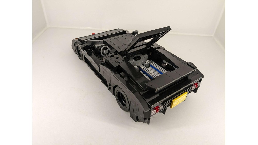 Lego Moc Bugatti Eb110 Yellow By Giganbrick Rebrickable Build With Lego