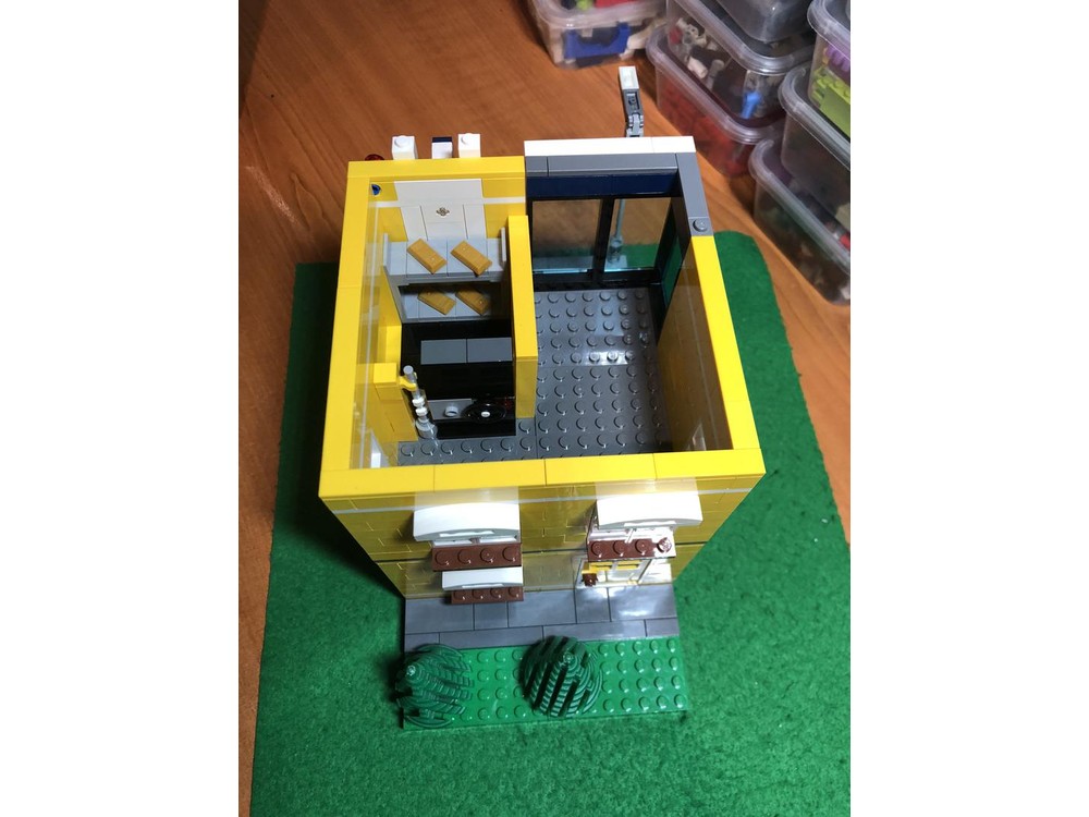 LEGO MOC City Bank 3661 by Lickety_Brick | Rebrickable - Build with LEGO