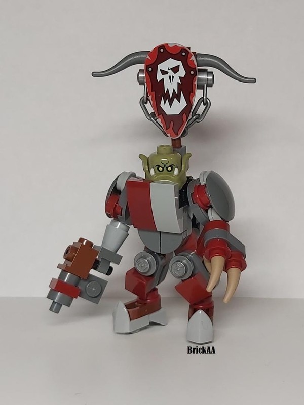 LEGO MOC Ork nob by BrickAA | Rebrickable - Build with LEGO