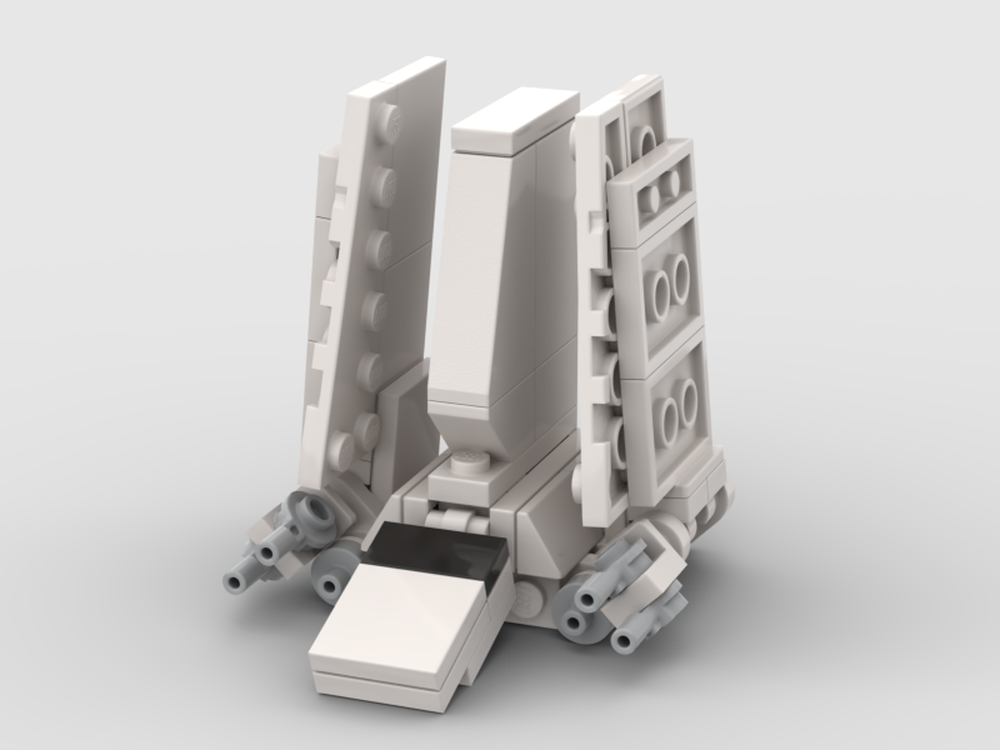 Lego Moc Mini Lambda Shuttle By Lego Things And Stuff Rebrickable