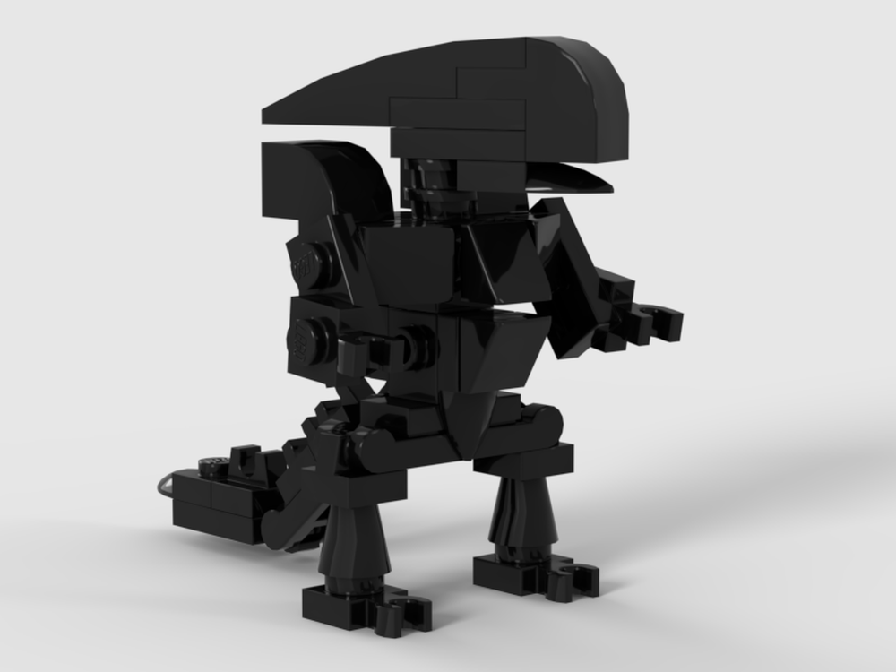 LEGO MOC Xenomorph by AlicyJinx | Rebrickable - Build with LEGO