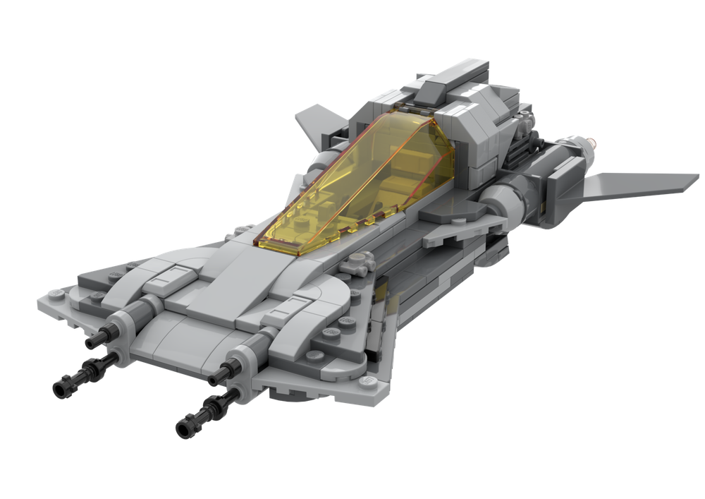 Lego Moc Pirate Snub Fighter With Gear By Georget93 Rebrickable