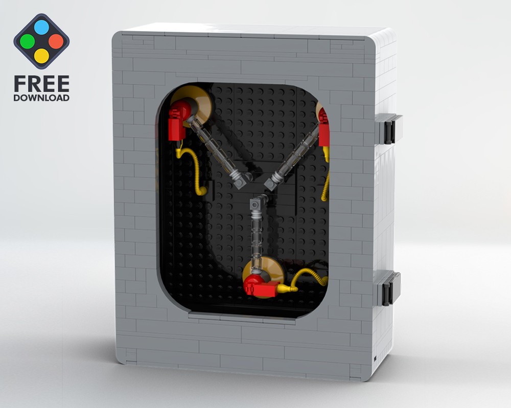 LEGO MOC Back to the Future Flux Capacitor by OneBrickPony ...