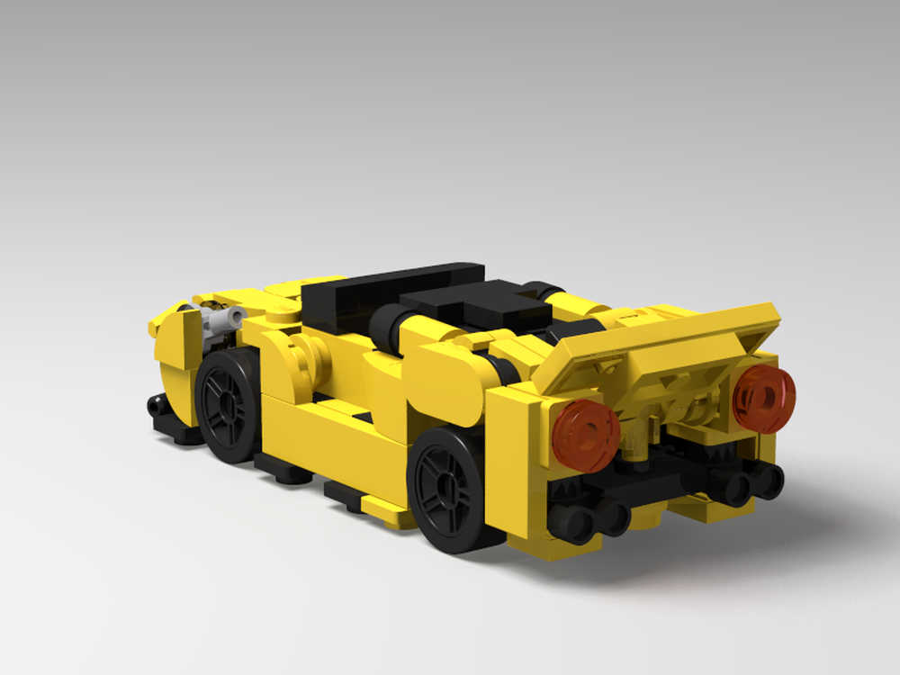 Lego Moc 2016 Ferrari Laferrari Aperta By Hatnan Rebrickable Build