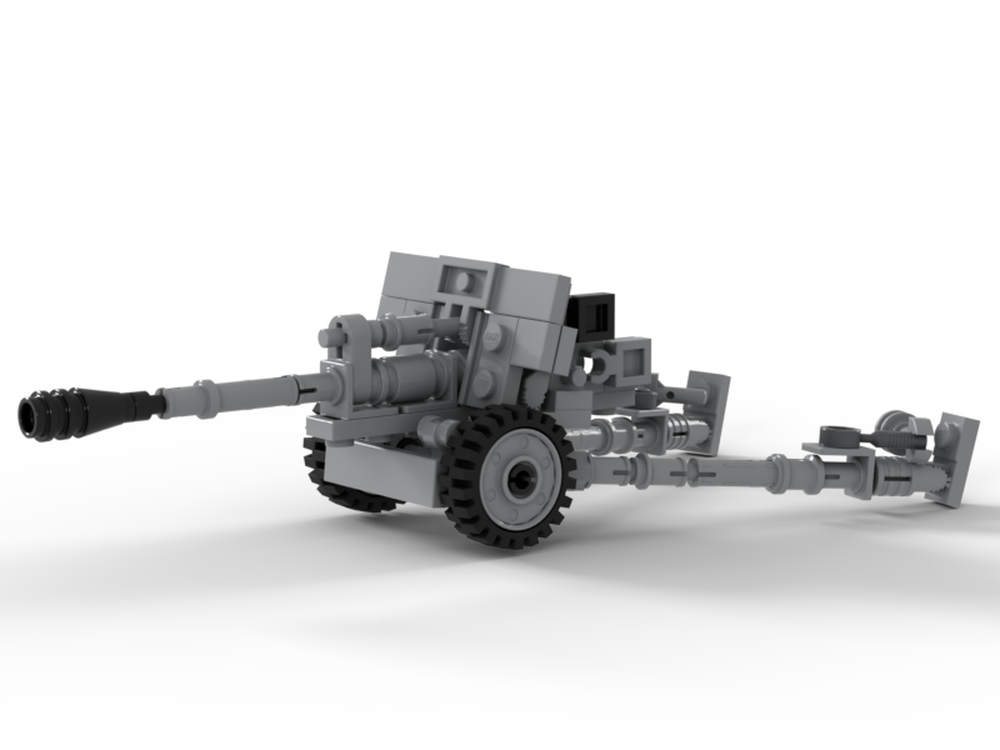 LEGO MOC 76 mm divisional gun M1942 (ZiS-3) by Coronitoni | Rebrickable ...