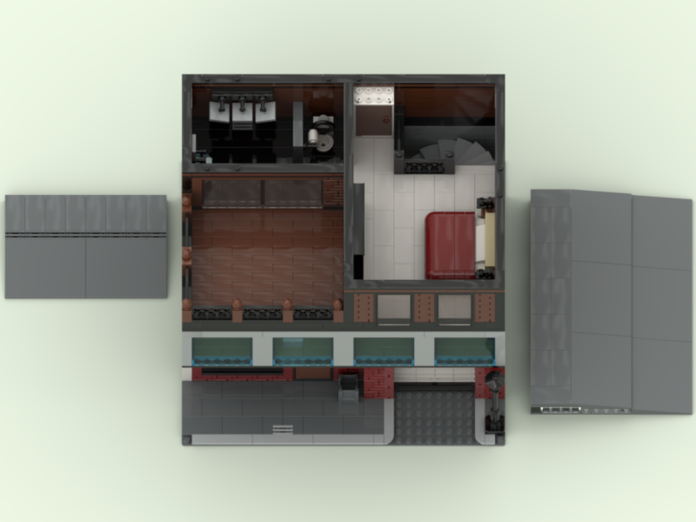 LEGO MOC Modular Modern Home with Garage by jameshigson0512 ...