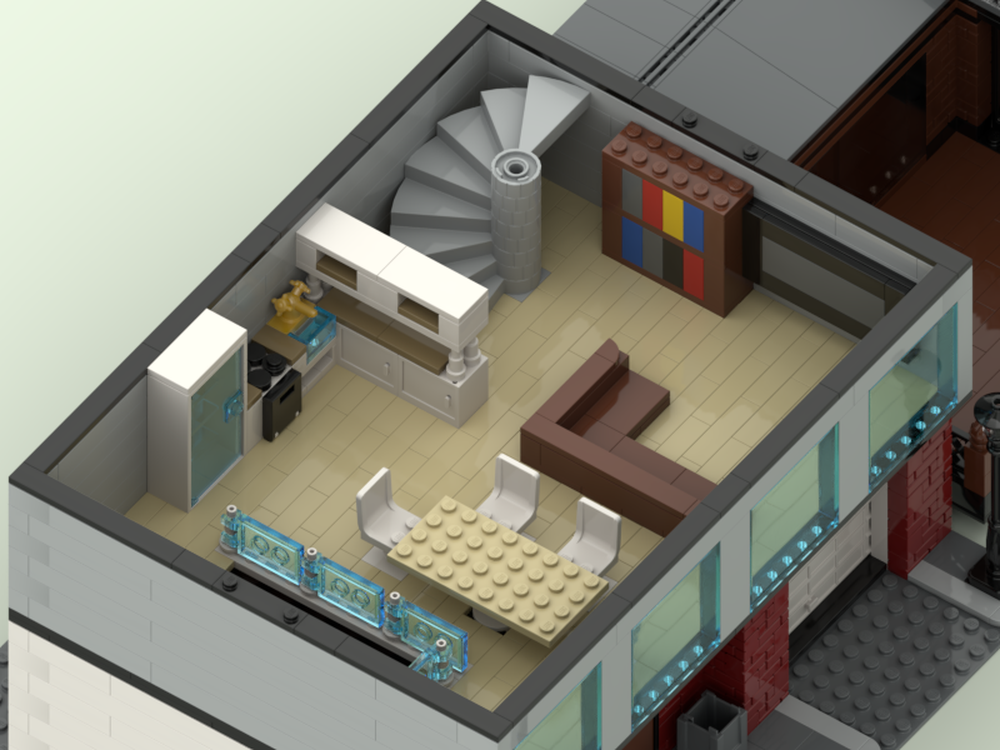 LEGO MOC Modular Modern Home with Garage by jameshigson0512 ...