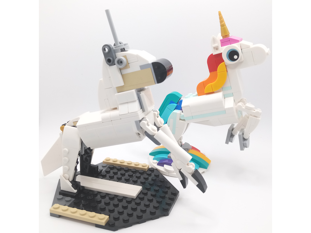 LEGO MOC 31134 Unicorn by Dafeld | Rebrickable - Build with LEGO