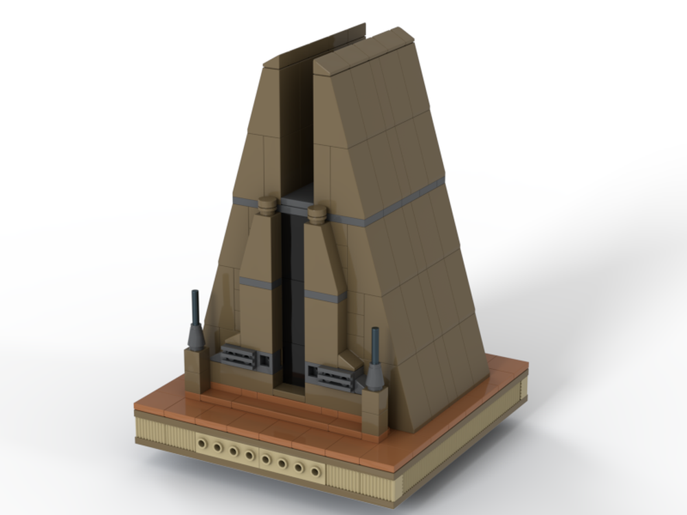 LEGO MOC Kyber Temple Of Jedha by Jedi Plb | Rebrickable - Build with LEGO