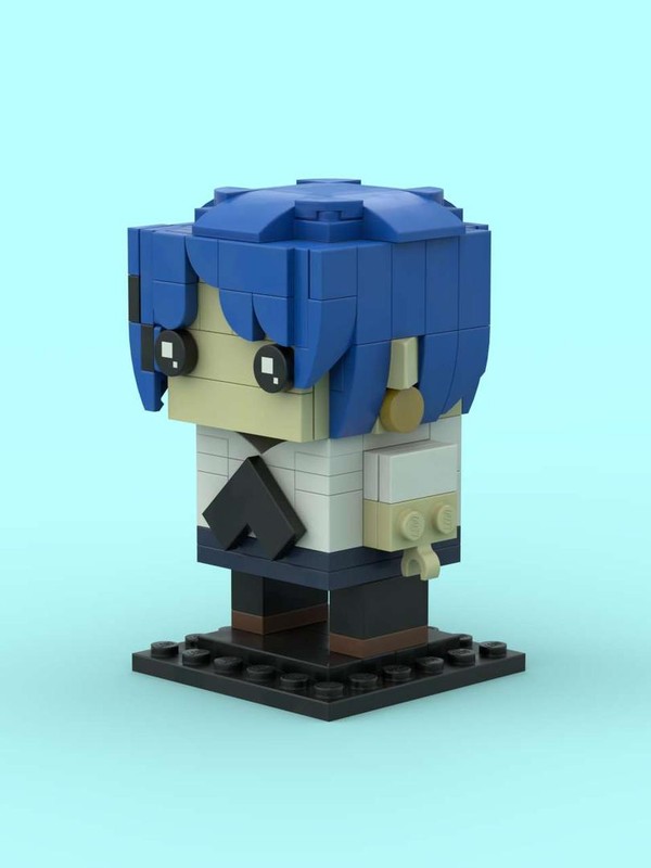 LEGO MOC Yamada Ryo Brickheadz by Houdai_Bricks | Rebrickable - Build ...