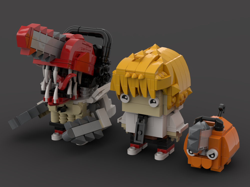 LEGO MOC Chainsawman Denji Brickheadz by legomania_josh | Rebrickable ...