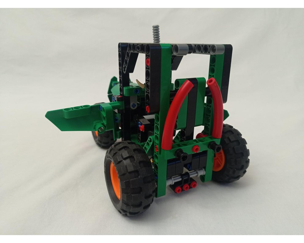 Lego Moc Middle Tractor 42149 Alternative By Erikgs Rebrickable