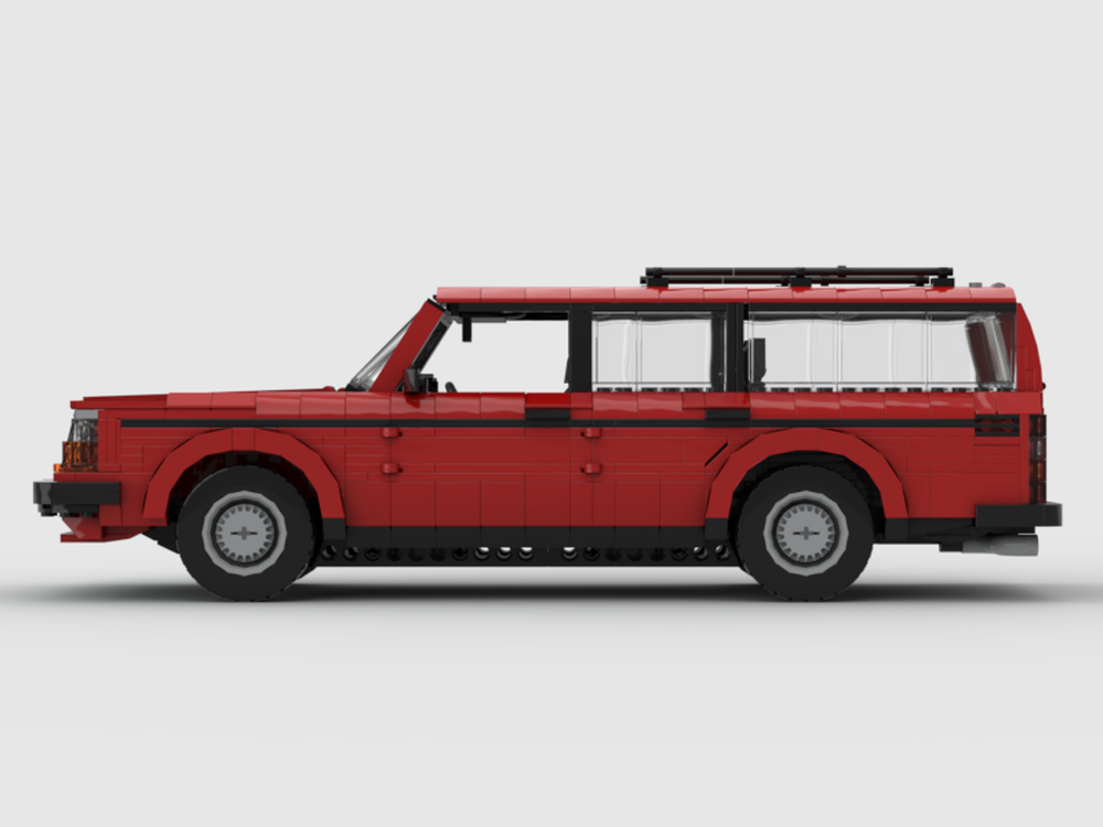 Lego Moc Volvo 240 Station Wagon By Thecarbuilder Rebrickable Build