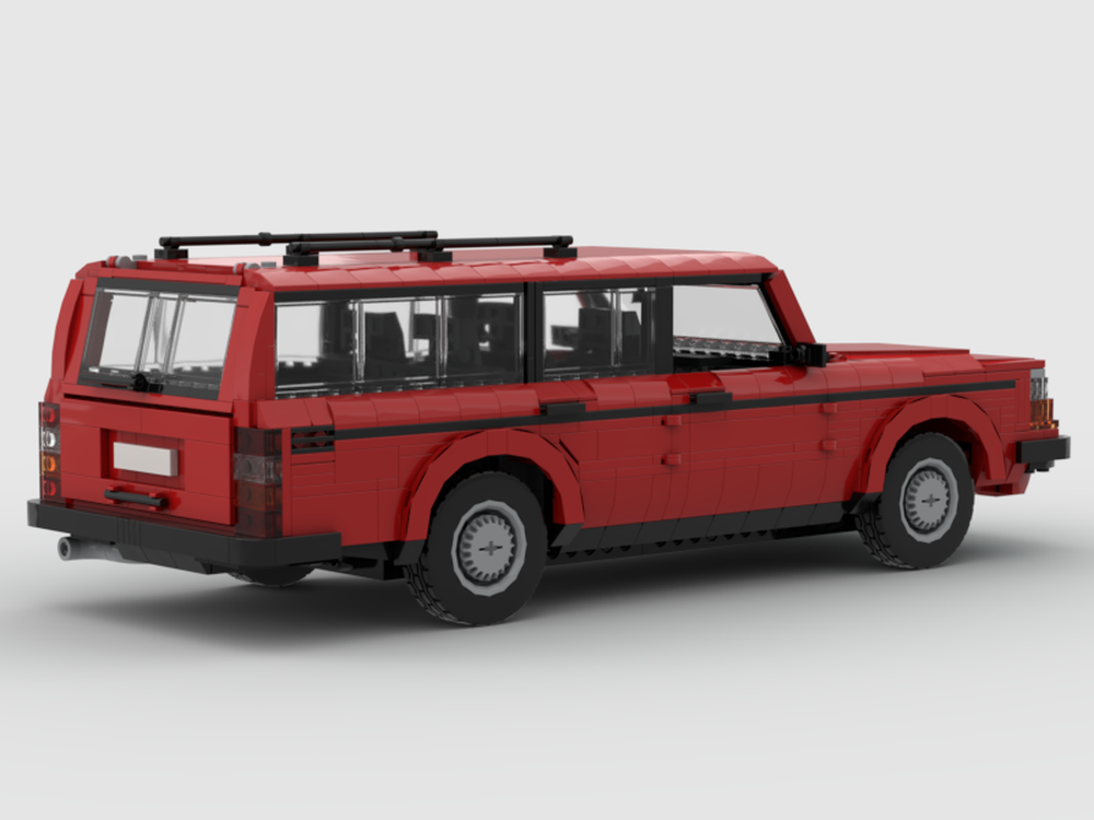 Lego Moc Volvo 240 Station Wagon By Thecarbuilder Rebrickable Build
