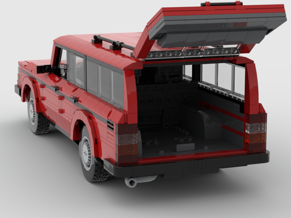 Lego Moc Volvo 240 Station Wagon By Thecarbuilder Rebrickable Build