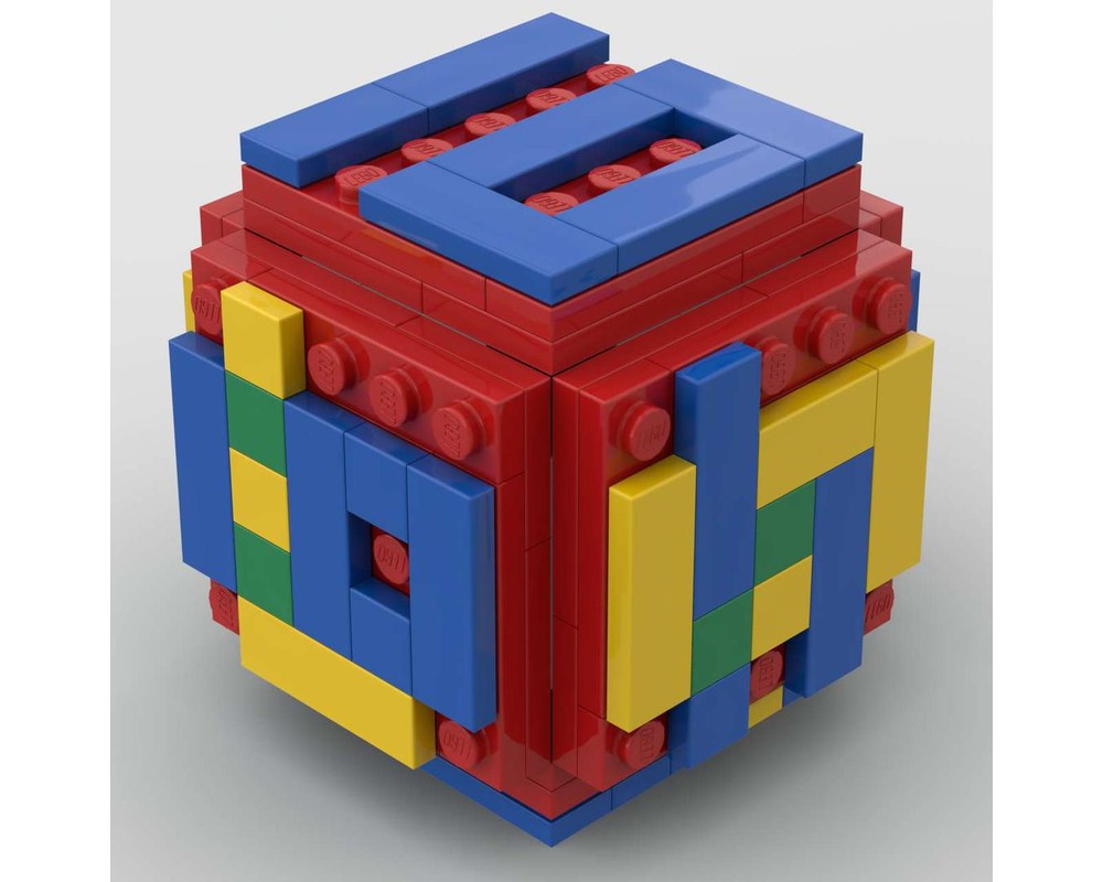 LEGO MOC CUBE 5x5 with Cross Numbers by uminuo | Rebrickable - Build ...