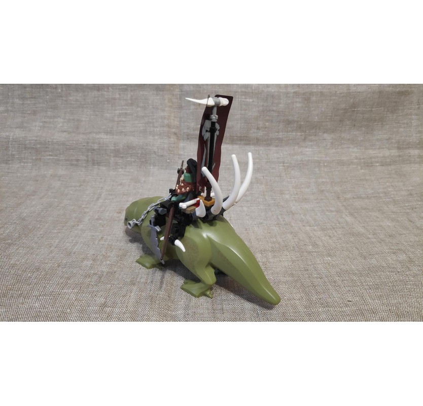 LEGO MOC Dewback Orks Mount by Fantasts | Rebrickable - Build with LEGO