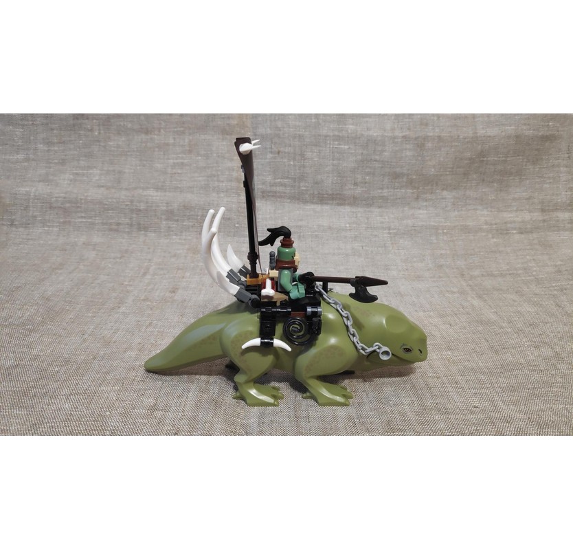 LEGO MOC Dewback Orks Mount by Fantasts | Rebrickable - Build with LEGO