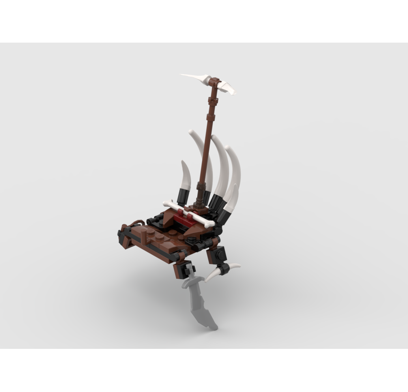 LEGO MOC Dewback Orks Mount by Fantasts | Rebrickable - Build with LEGO