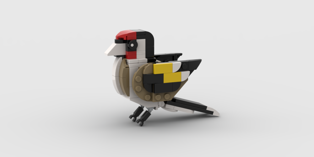 LEGO MOC European Goldfinch by legham | Rebrickable - Build with LEGO