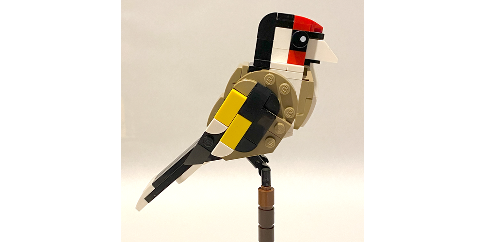 Lego Moc European Goldfinch By Legham Rebrickable Build With Lego